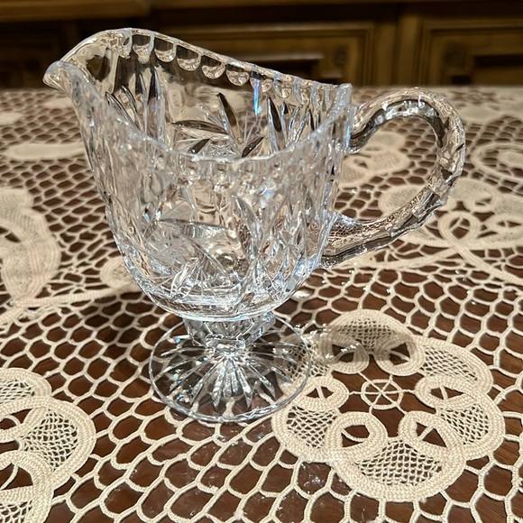 Kitchen | Vintage Crystal Gravy Boat Vintage Gravy Server | Poshmark